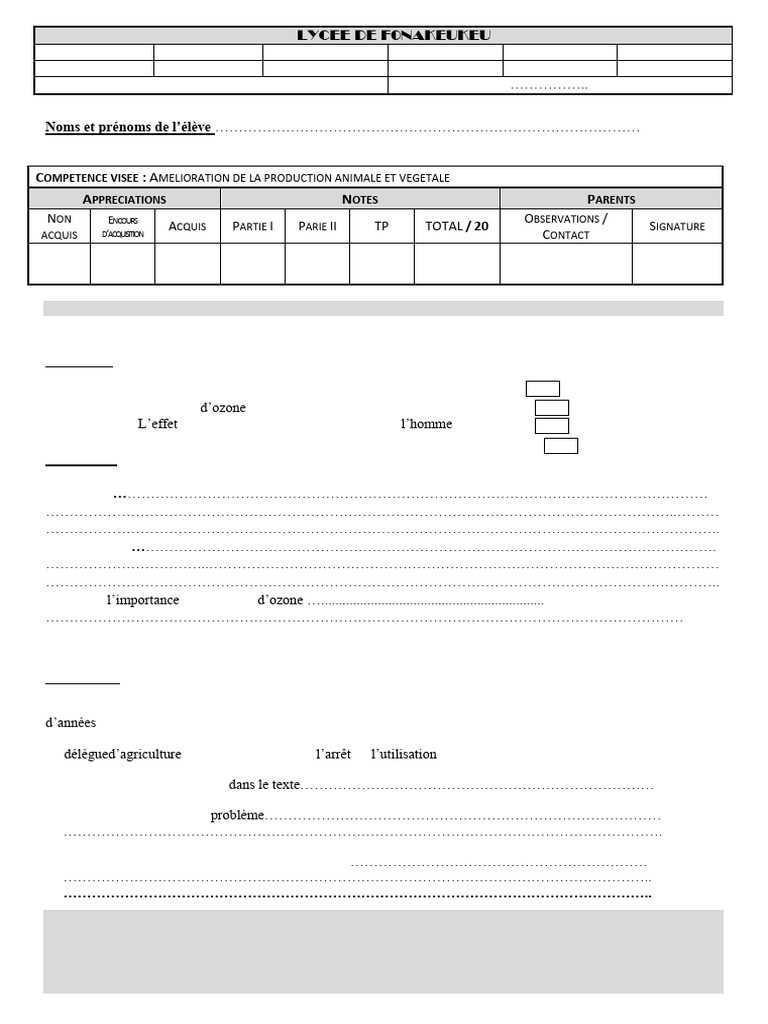 5eme SEQ SVT 5eme 2024 | PDF