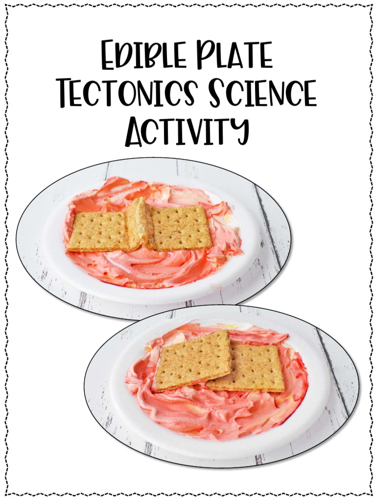 Edible Plate Tectonics Printable Pack | PDF