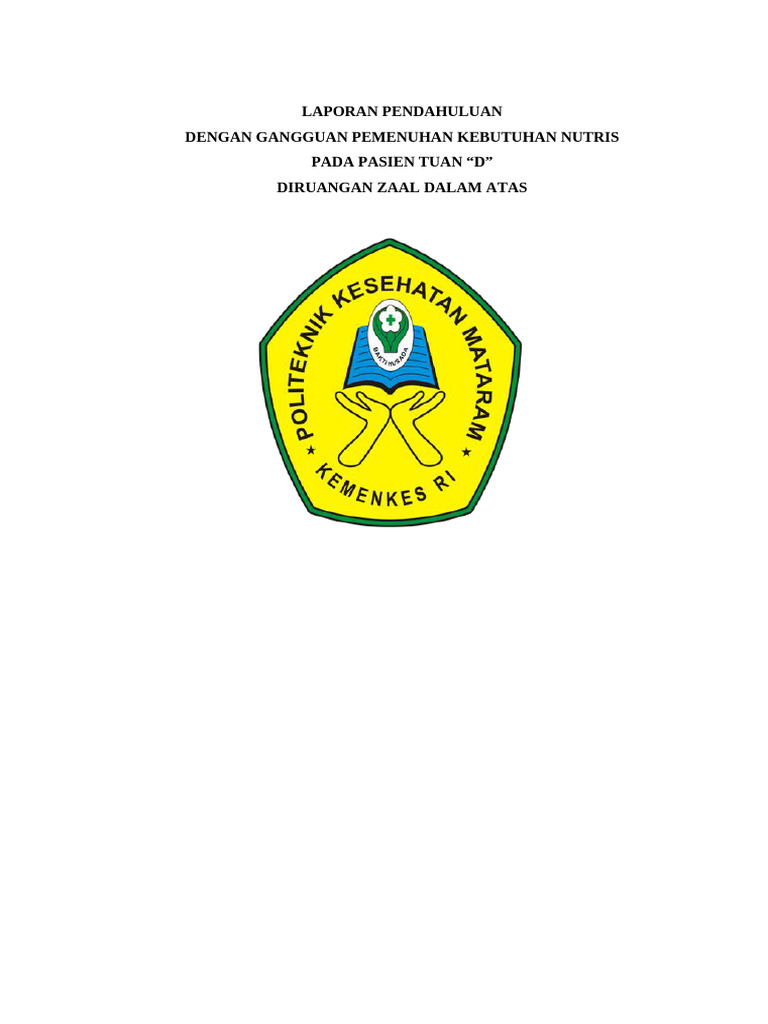 LP Defisit Nutrisi SDKI | PDF