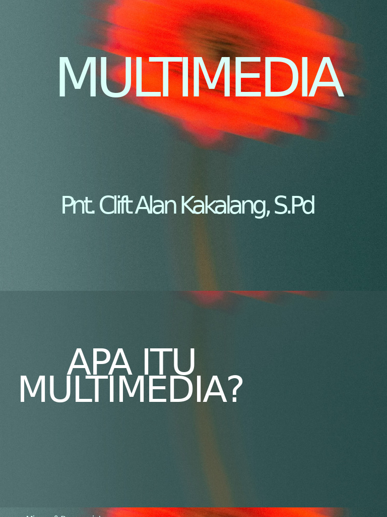 Materi Multimedia | PDF