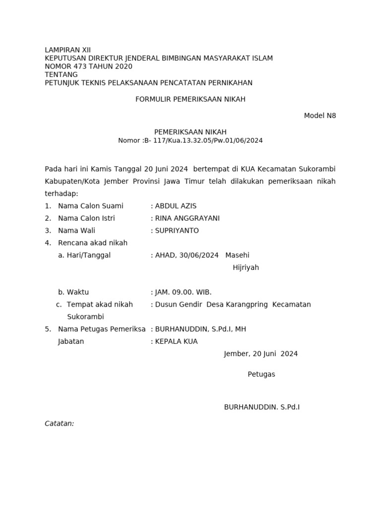 Bukti Rafaq | PDF