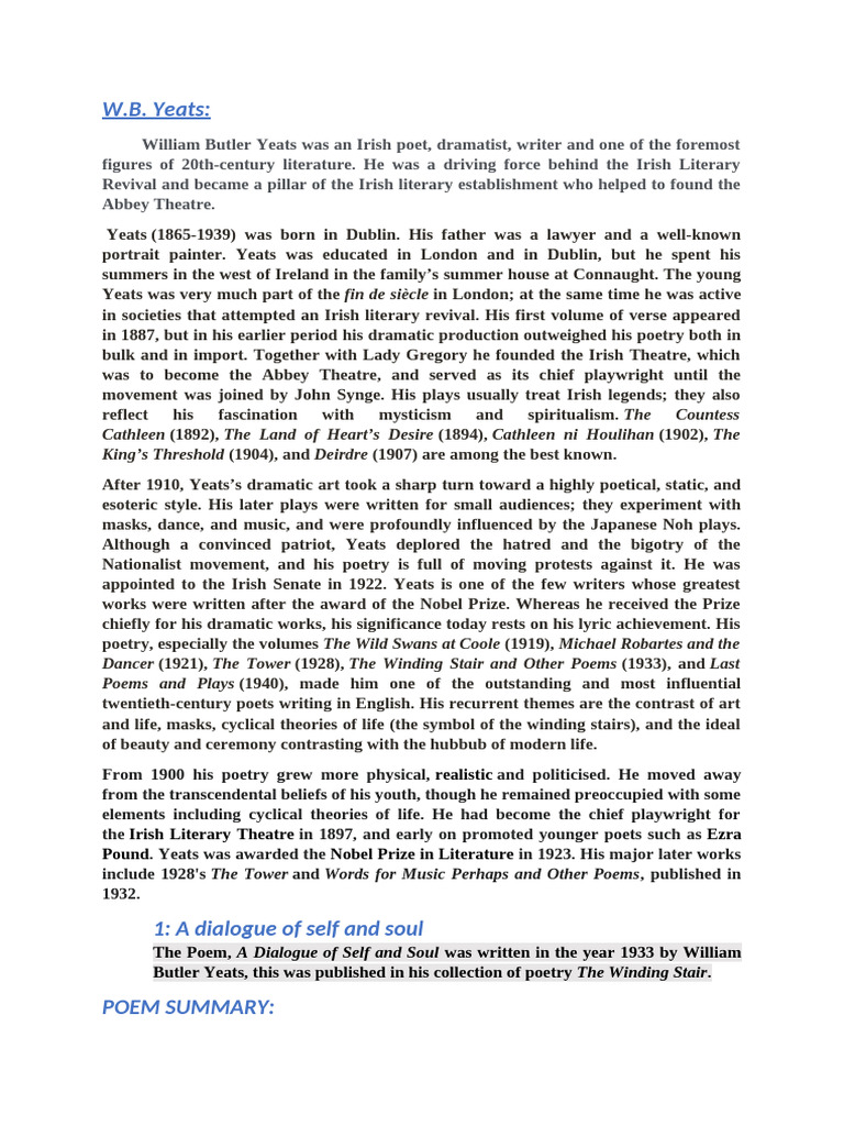 20th Century Literature | PDF