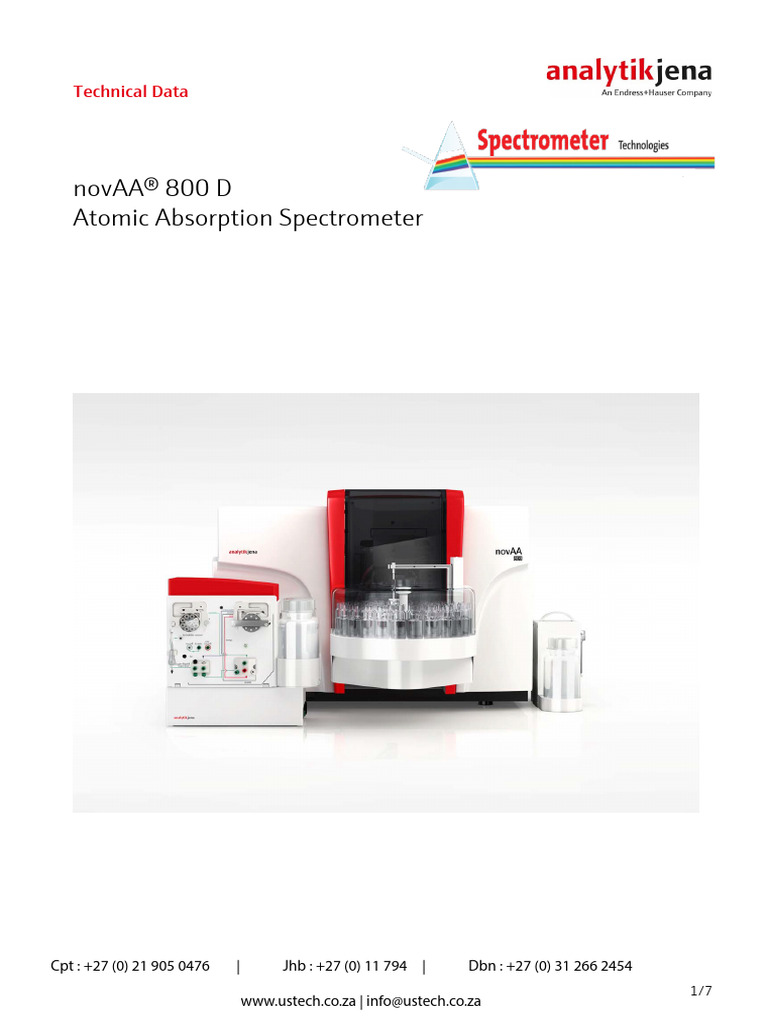 Technical Data Sheet NovAA 800 | PDF