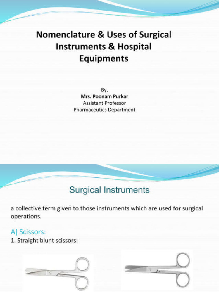 Surgical Instruments | PDF