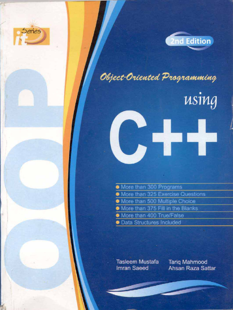 Object Oriented Programming (OOP) Using C++ (Freebooks - PK) | PDF