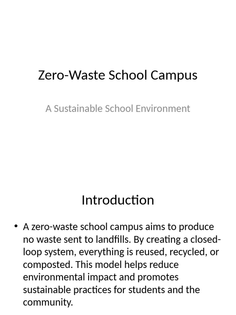 Zero-Waste_School_Campus_Expanded_Presentation | PDF