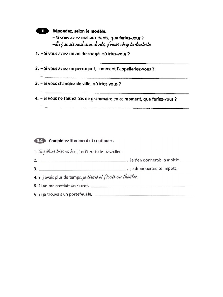 Conditionnel Present | PDF