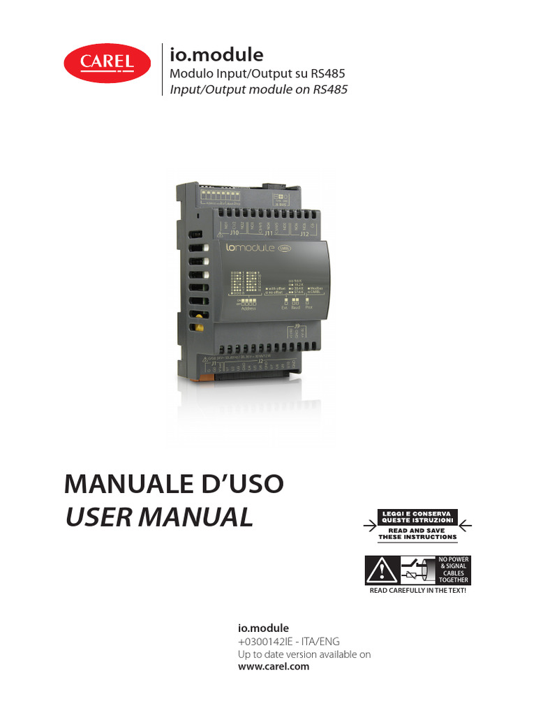 IOModull_carel | PDF