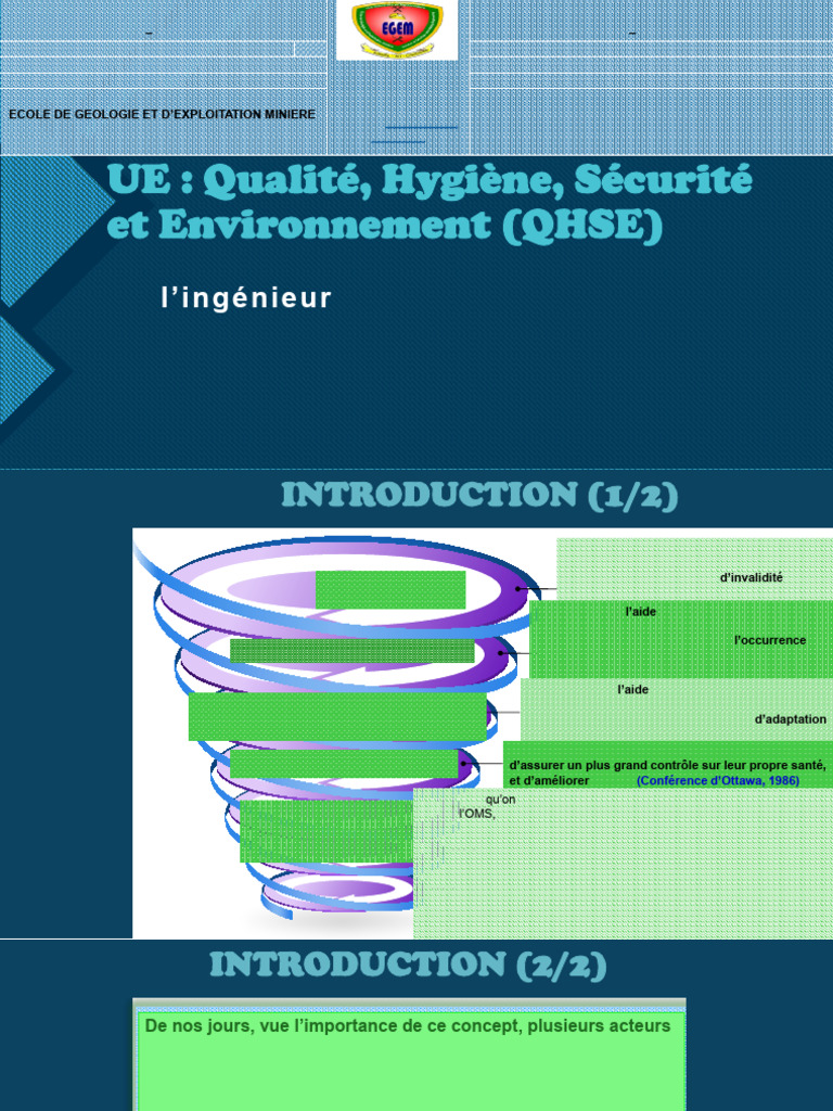 Qualité, Hygiène, Sécurité Et Environnement 2 ( | PDF