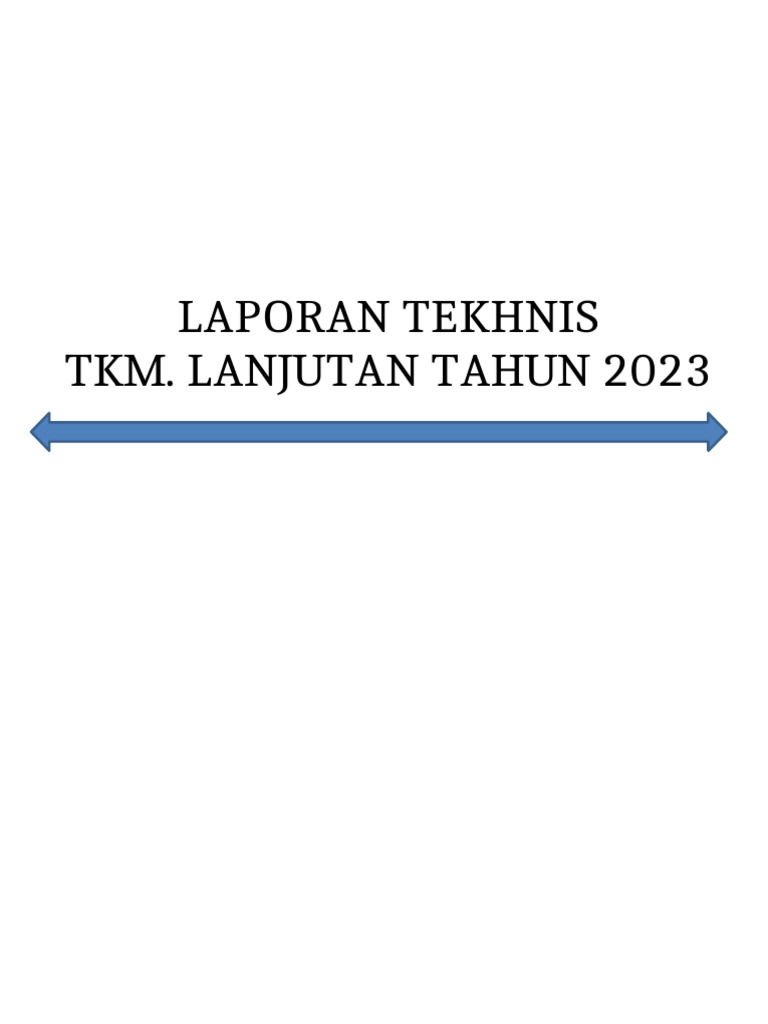 Laporan Tekhnis Pdf