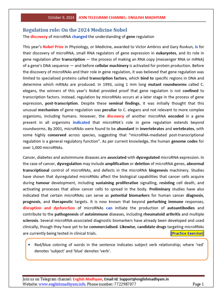 Regulation Role | PDF