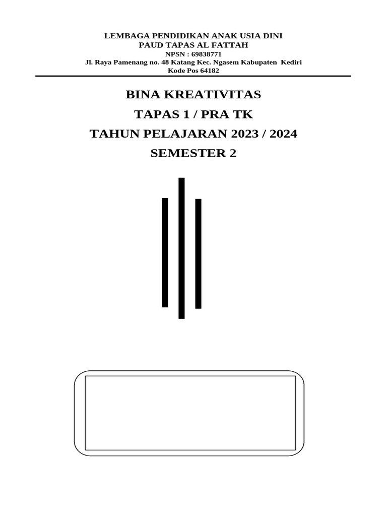 Bina Kreativitas Tapas | PDF