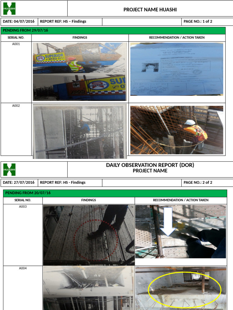Inspection Findings 2 | PDF