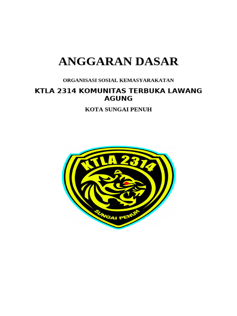 Ad Art Ktla 2314 Baru Periode 2021 | PDF