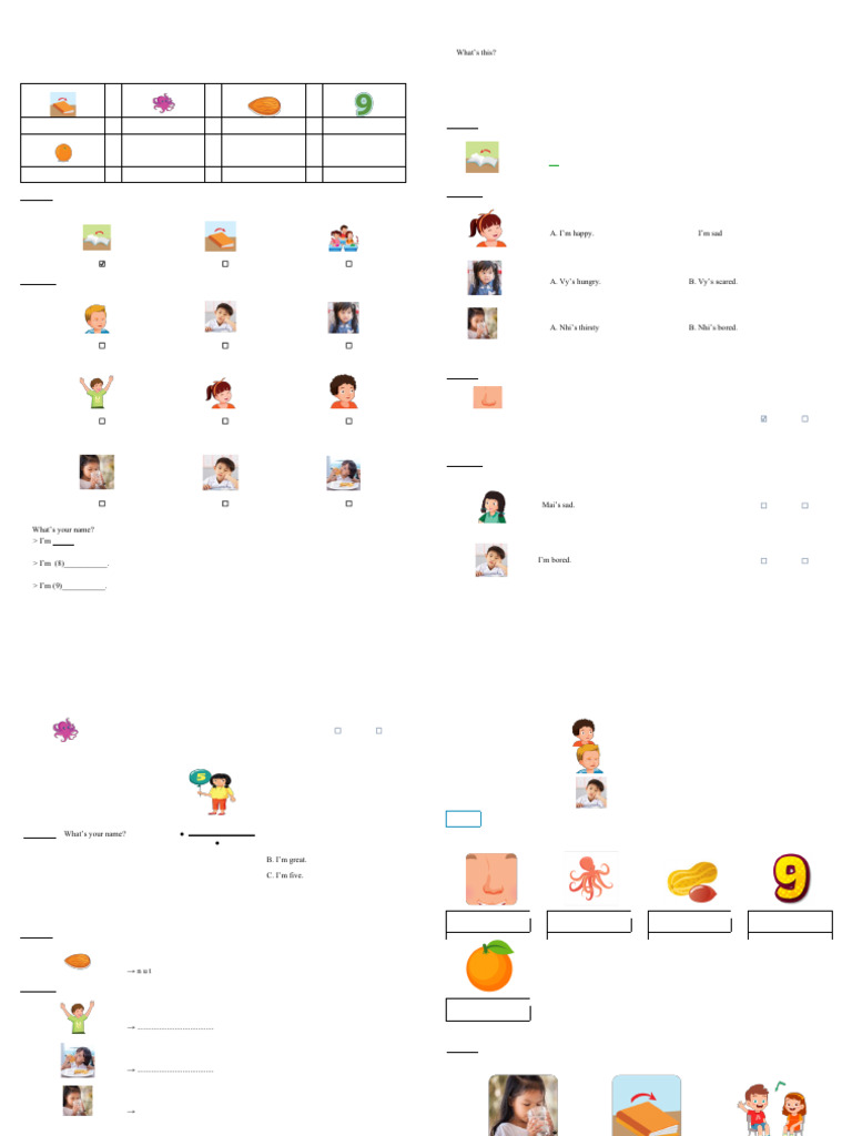 Review Unit 1-4 Smart Start 2 | PDF