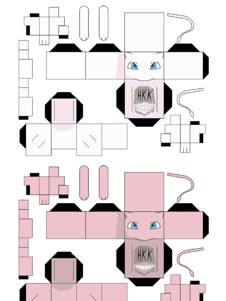 Mew Paper Toy Paper Craft | PDF