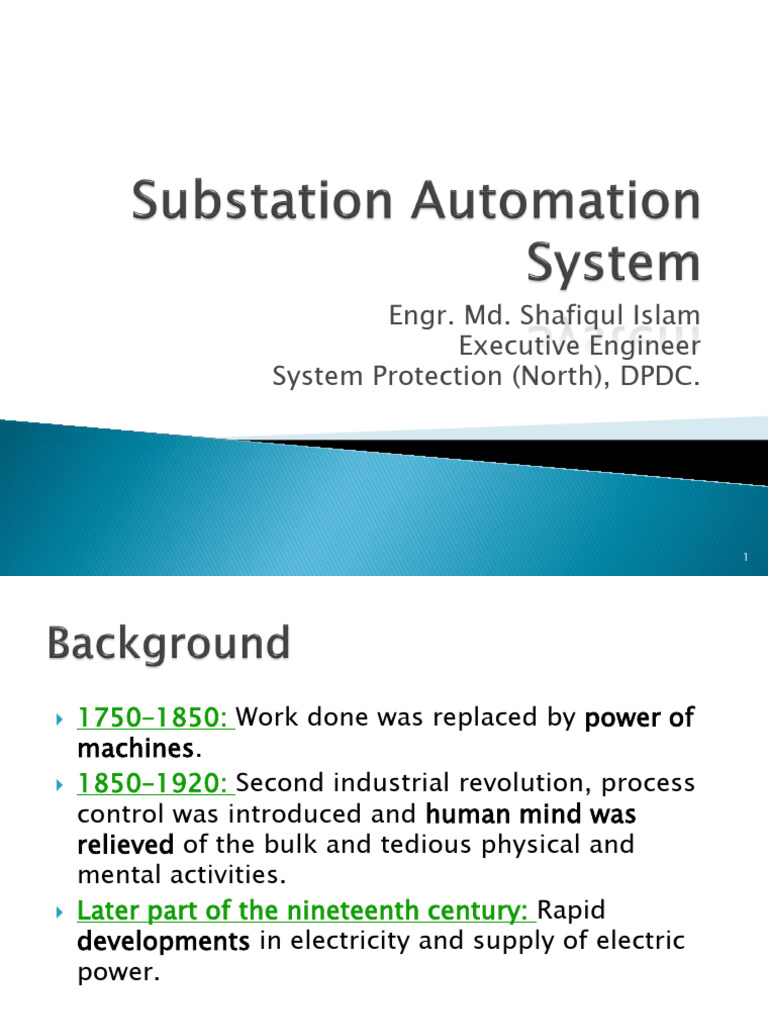 Presentation On Iec 61850 And Sas Pdf Computer Network Network Architecture