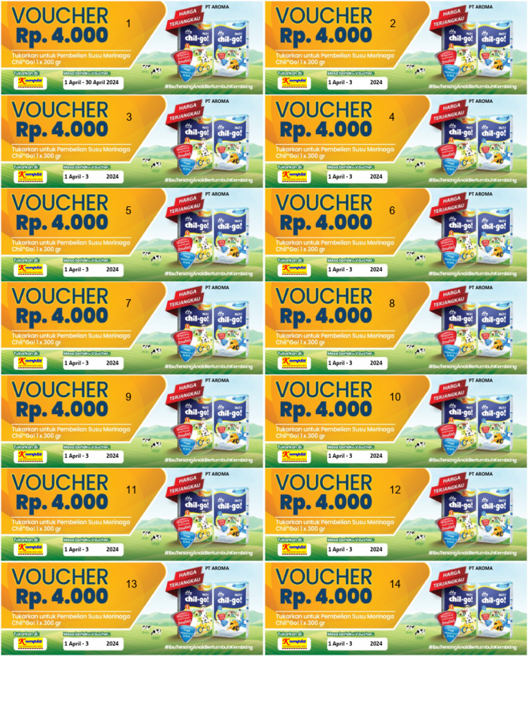 Voucher Cinderella PT Aroma | PDF