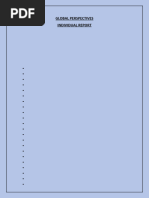 IGCSE Global Perspectives Team Project Guide | PDF | Learning