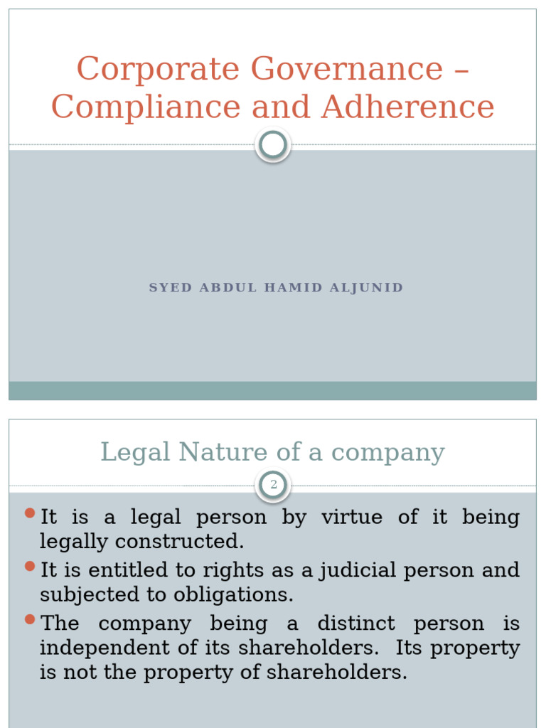Boards and Governance | PDF