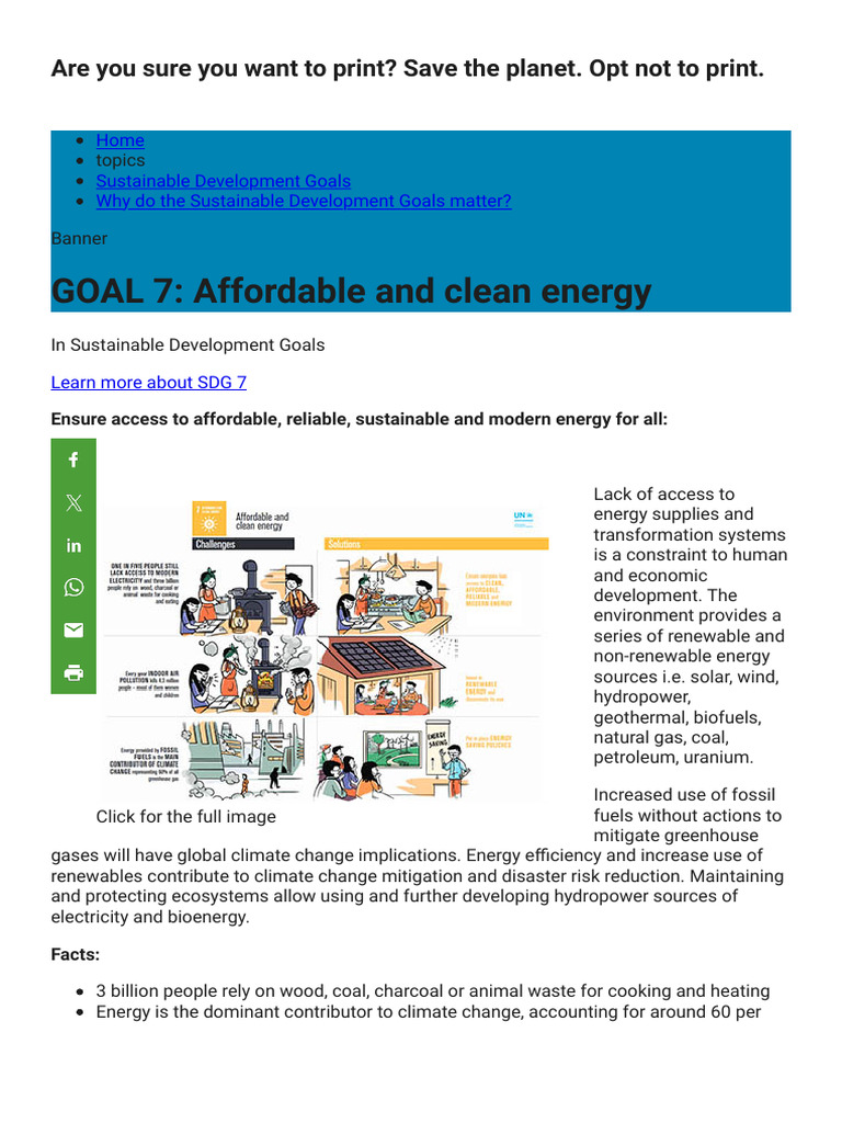 GOAL 7 - Affordable and Clean Energy - UNEP - UN Environment Programme ...