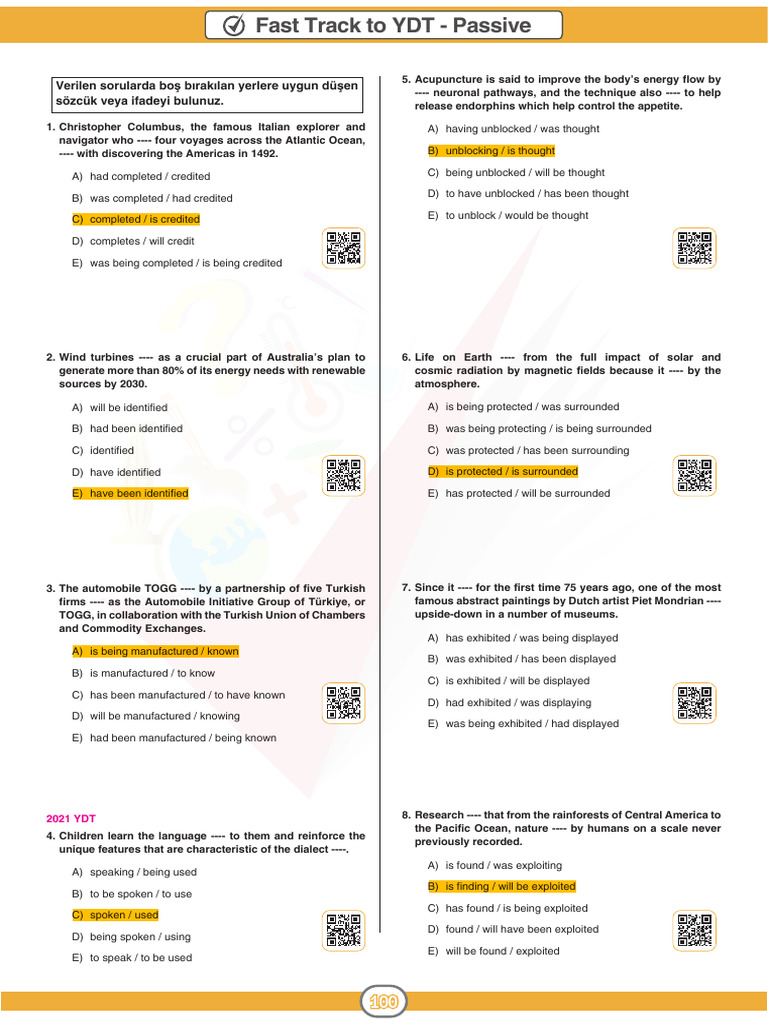 English Grammar Practice Quiz | PDF | Pluto | Nature