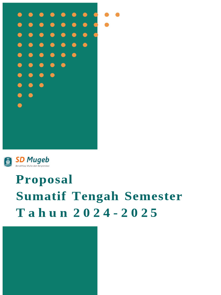 Proposal STS 2024-2025 | PDF