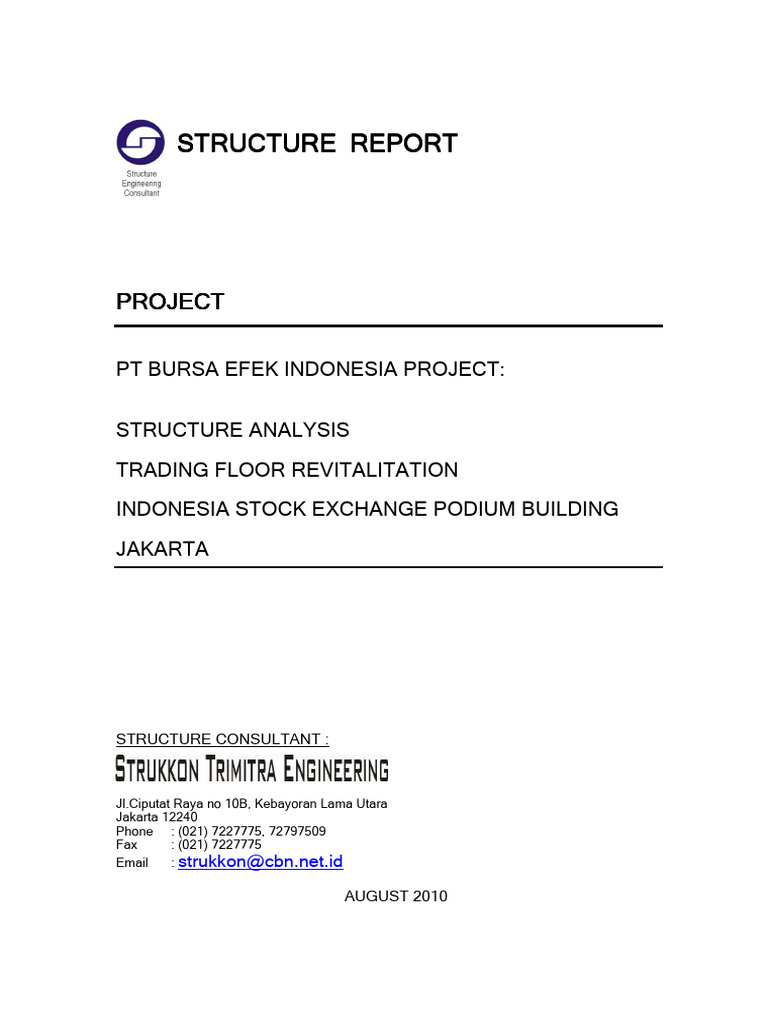 Structure Report Bei Revitalization (Design Development) | PDF