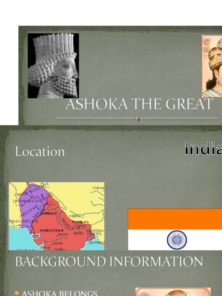 Chapter 7 Ashoka, The Emperor Who Gave Up War | PDF