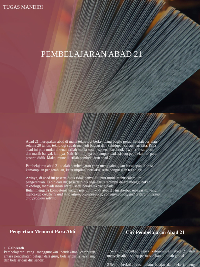 Pembelajaran Abad 21 | PDF