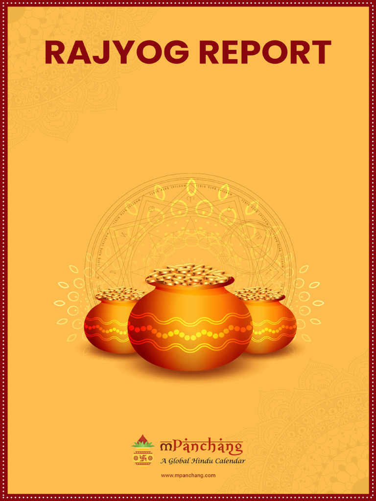 Rajyog Report 41882492 | PDF