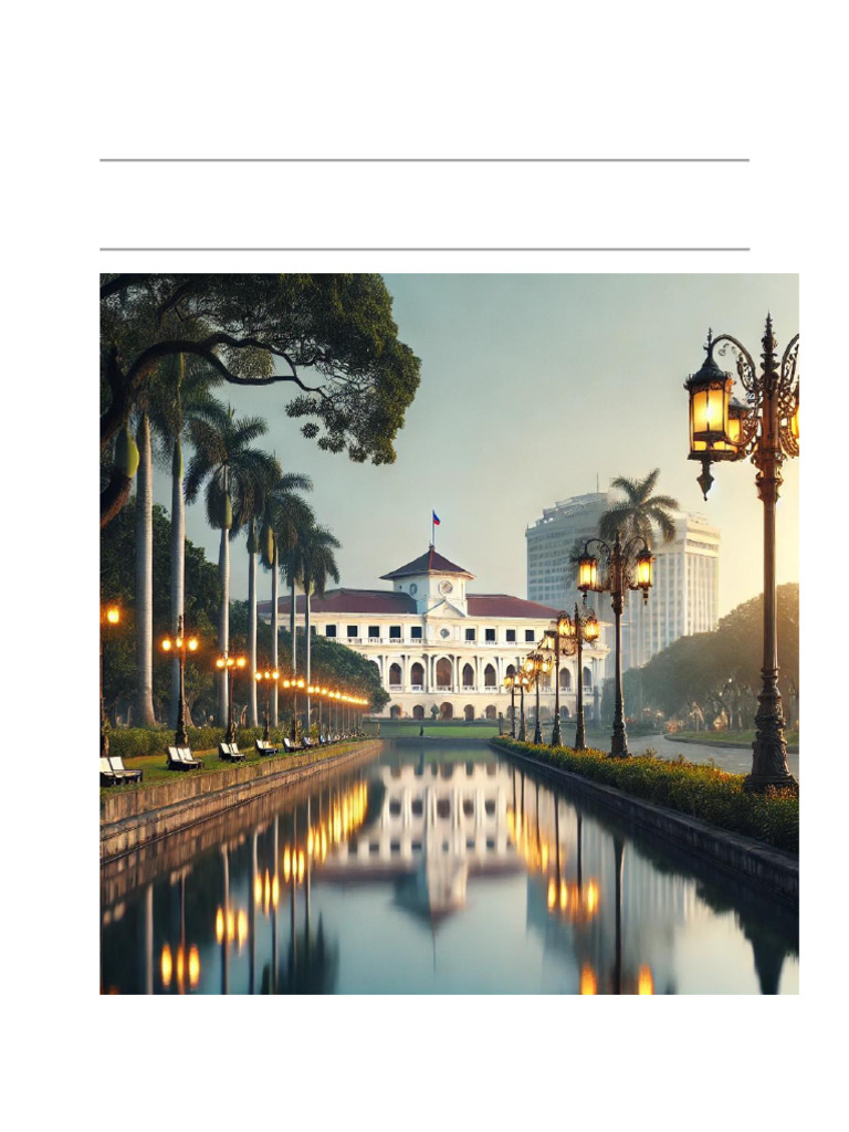 Tourist Guidebook For Malacanang Palace | PDF