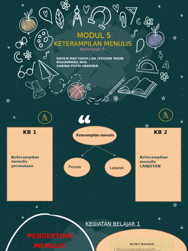 Presentasi Modul 5 B. Indo | PDF