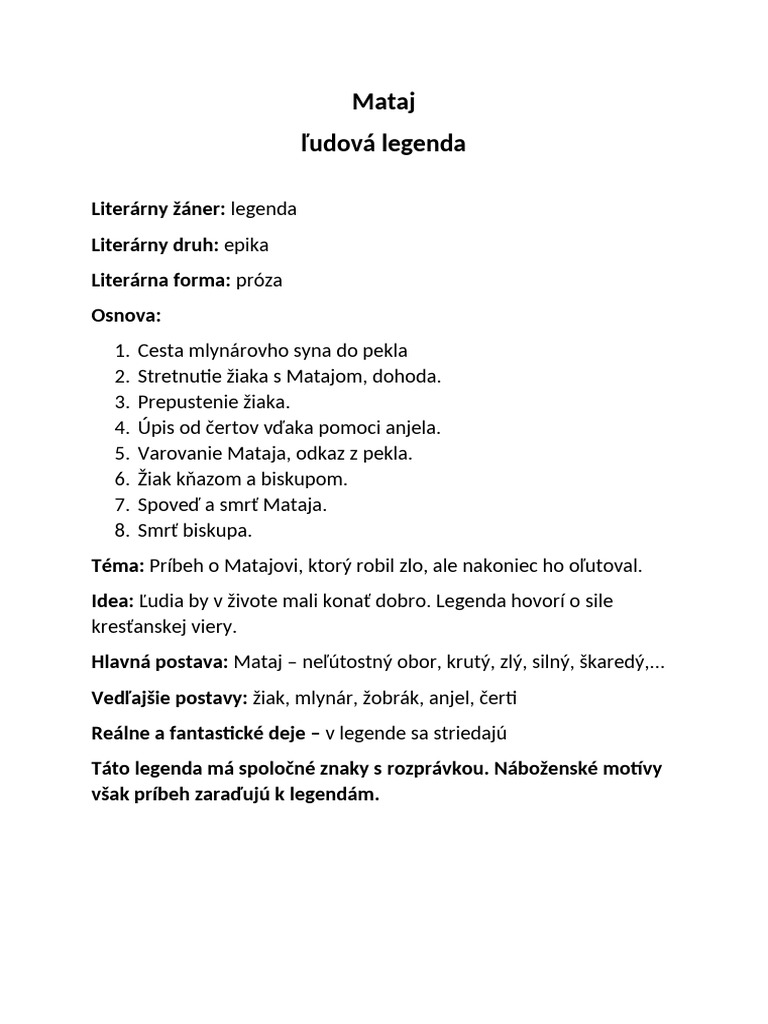 Mataj SJL | PDF