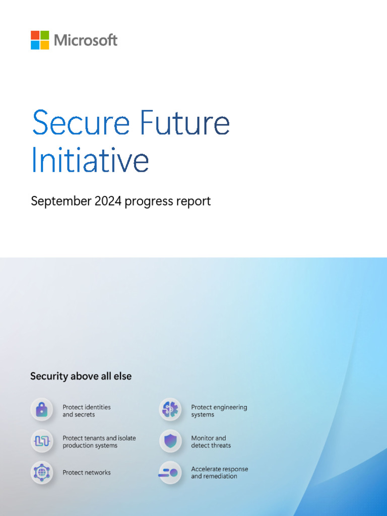 Secure Future Initiative | PDF