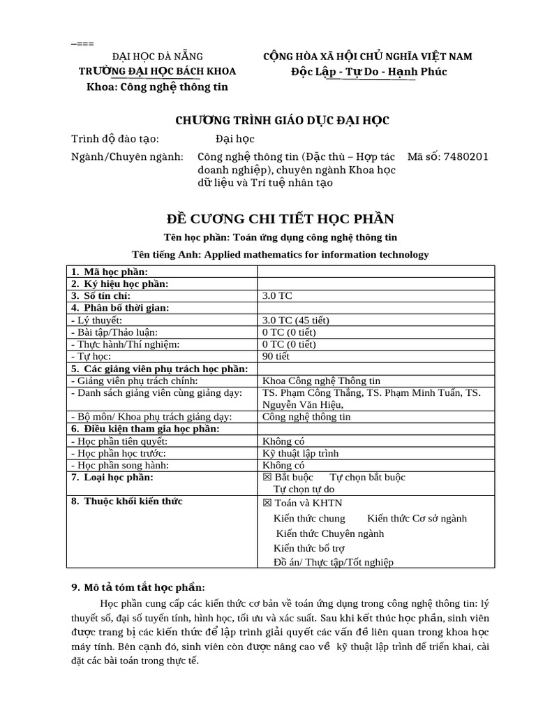 28.ToanUD CNTT KHDL | PDF