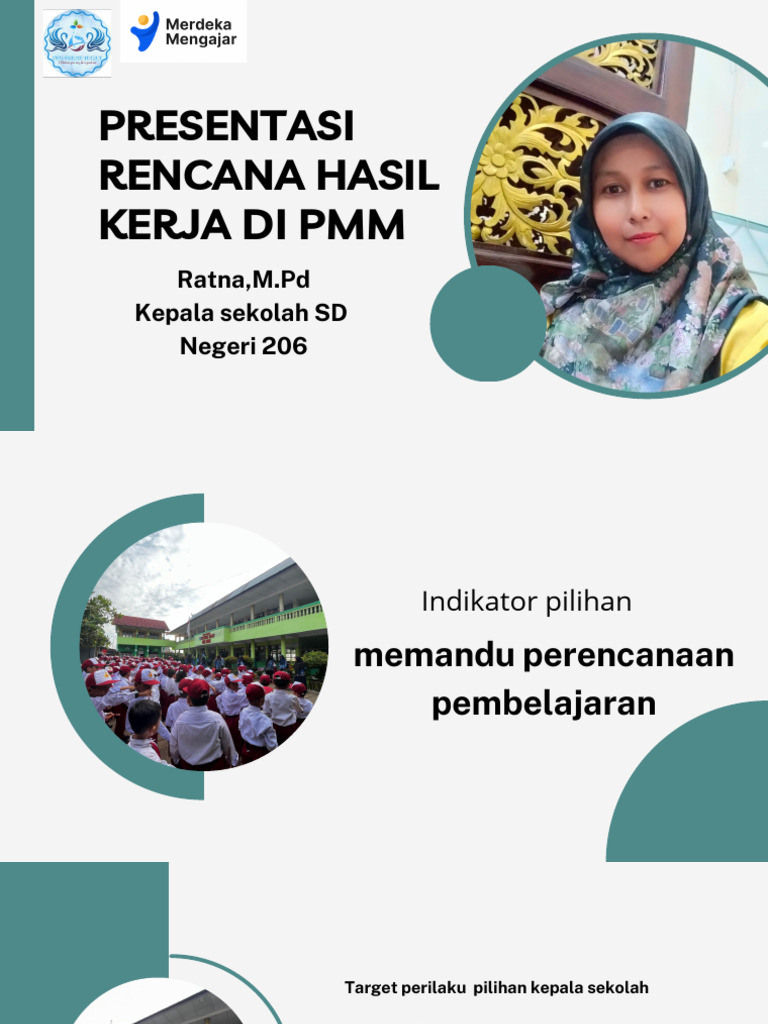 Presentasi Rencana Hasil Kerja PMM - 20241001 - 130944 - 0000 | PDF