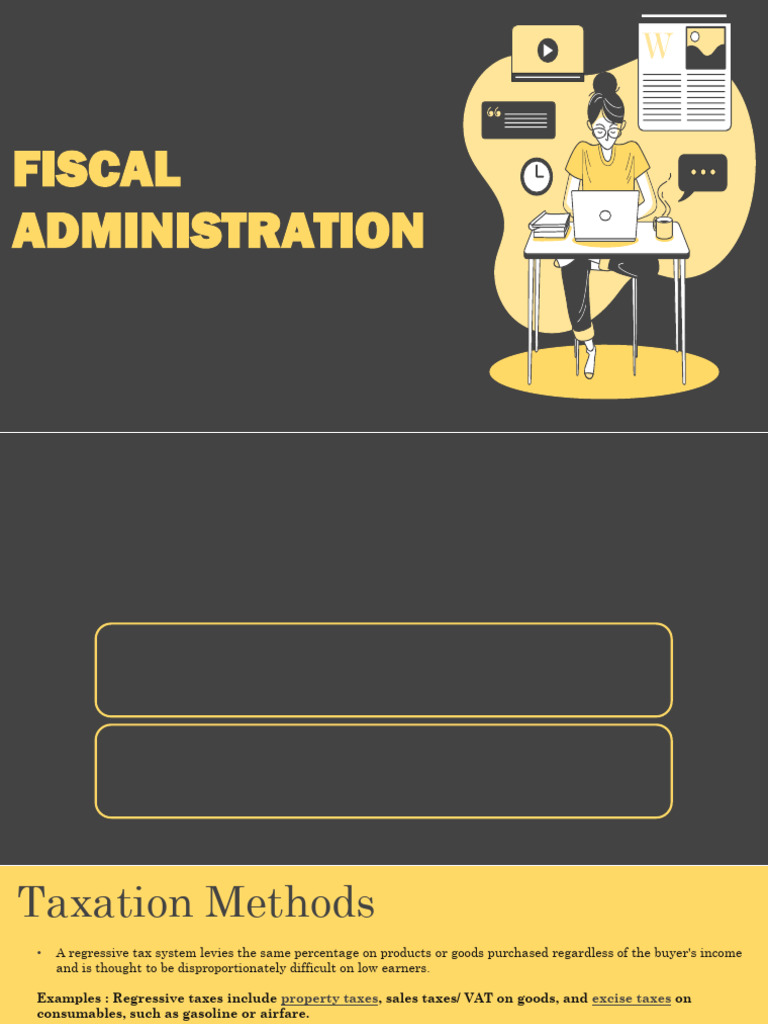 Fiscal Administration Overview | PDF