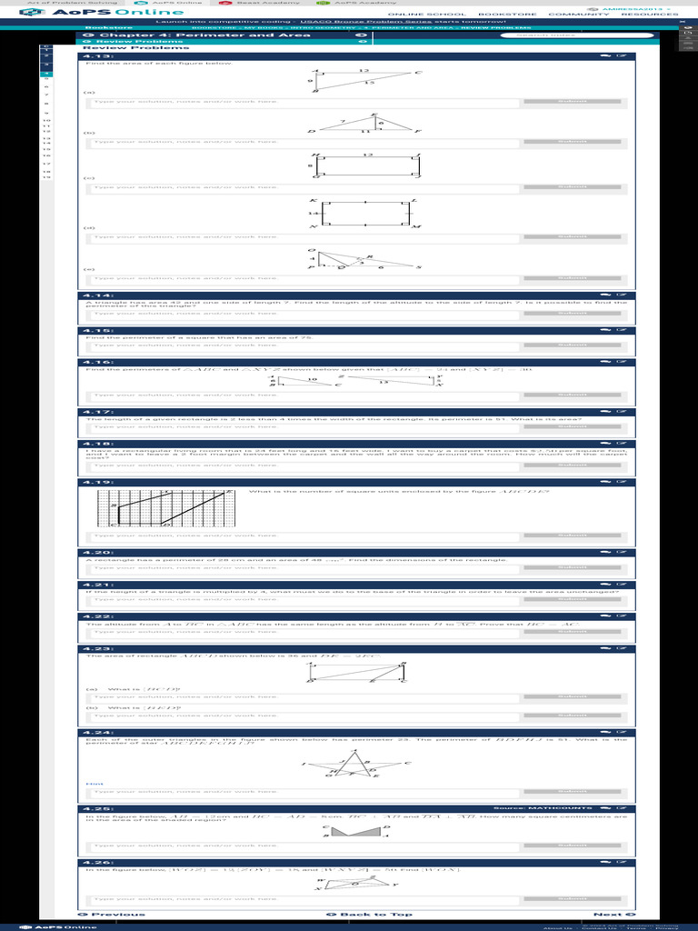 Review Problems - Art of Problem Solving | PDF