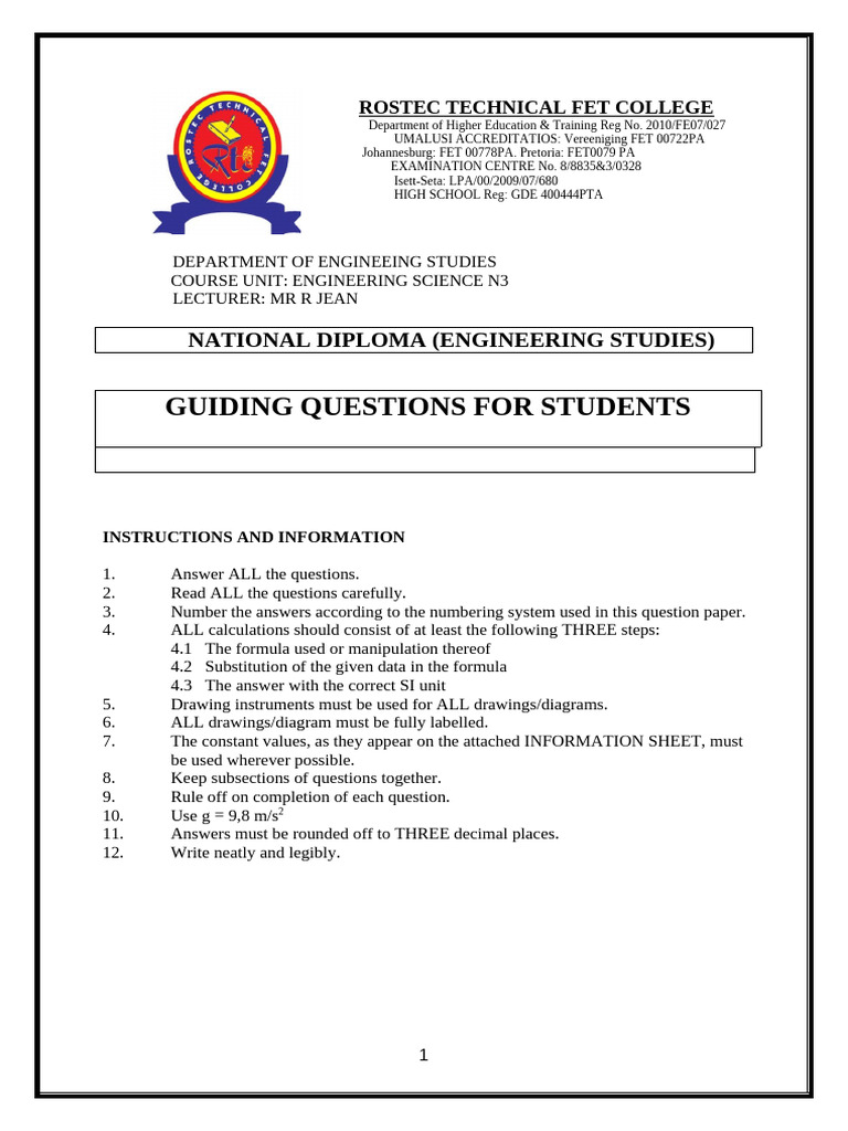 Eng N3 | PDF