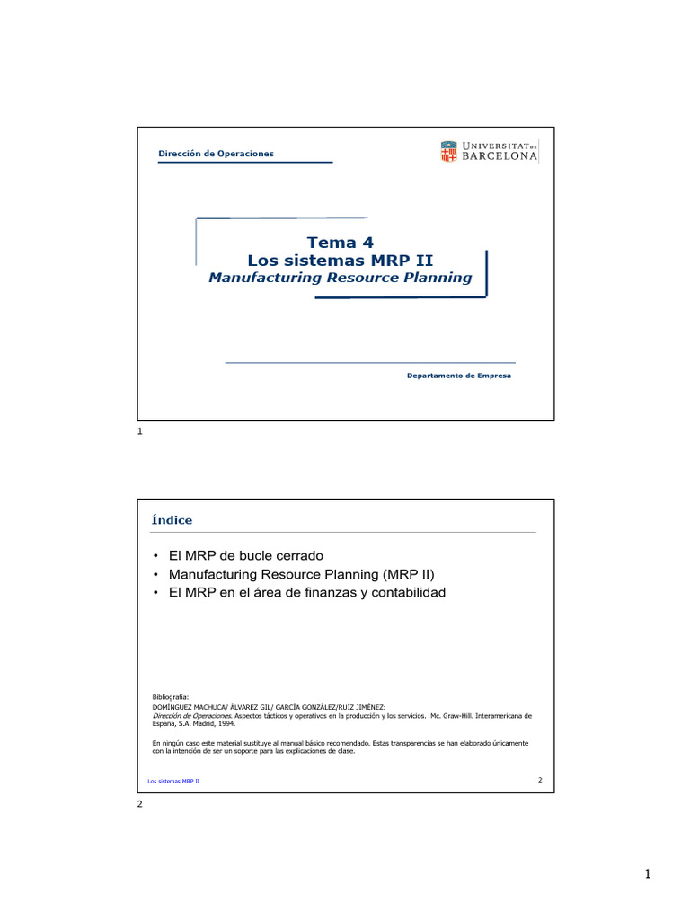 Transparencias Tema 4 | PDF | Presupuesto | Negocios