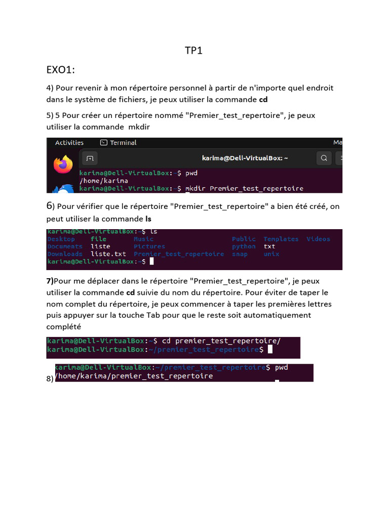 Karima Dahhak - TP1 | PDF