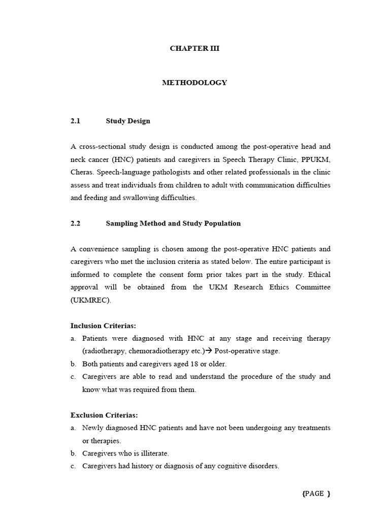 CHAPTER III Methodology | PDF