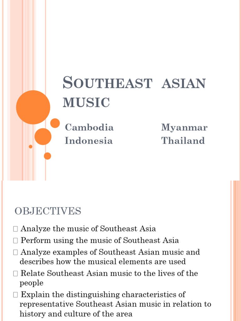 Southeast Asian Music | PDF