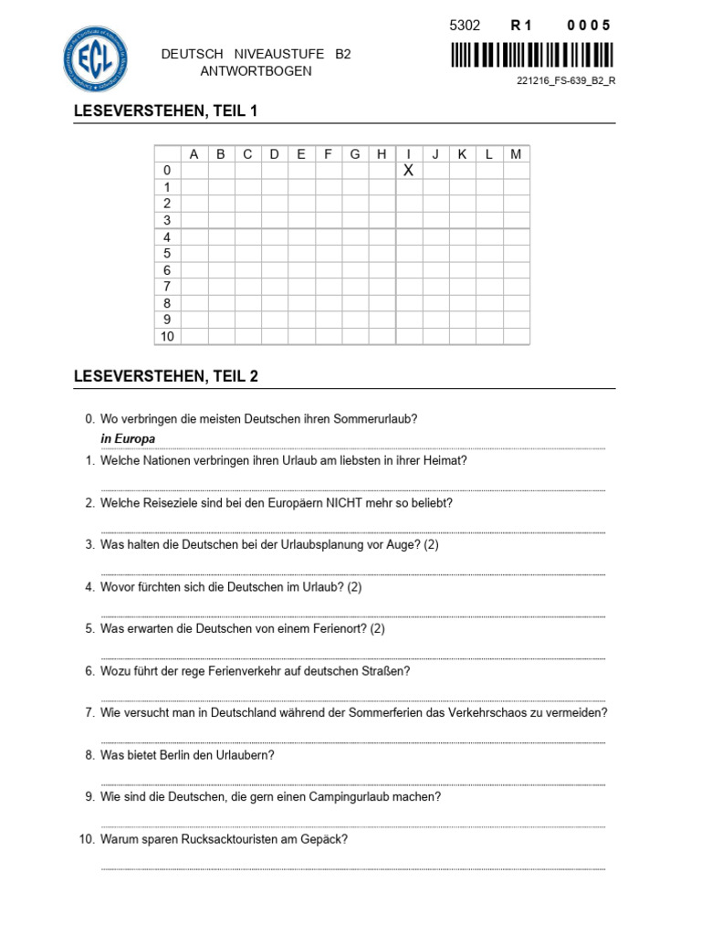 Test 2 Lesen.. | PDF
