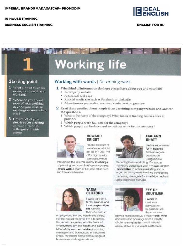 Unit 2-Jobs and Responsibilities | PDF