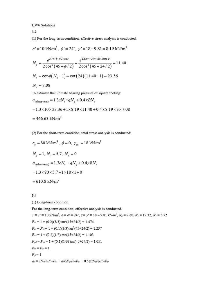 Solutions(HW6) | PDF
