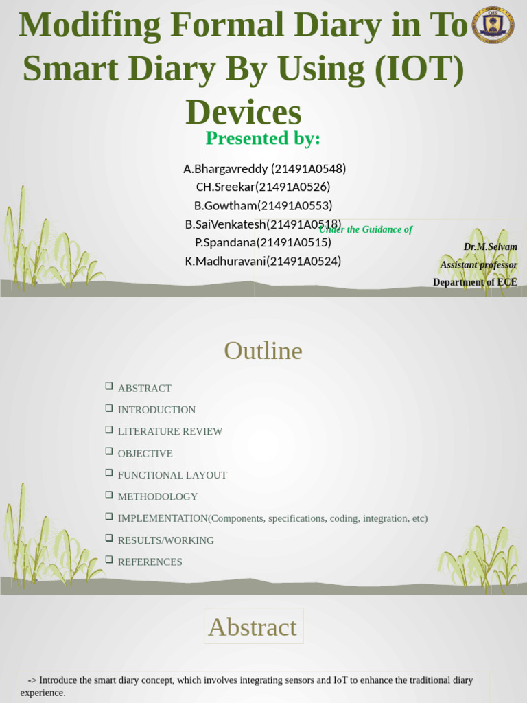 Modifing Formal Diary in To Smart Diary by 2 | PDF