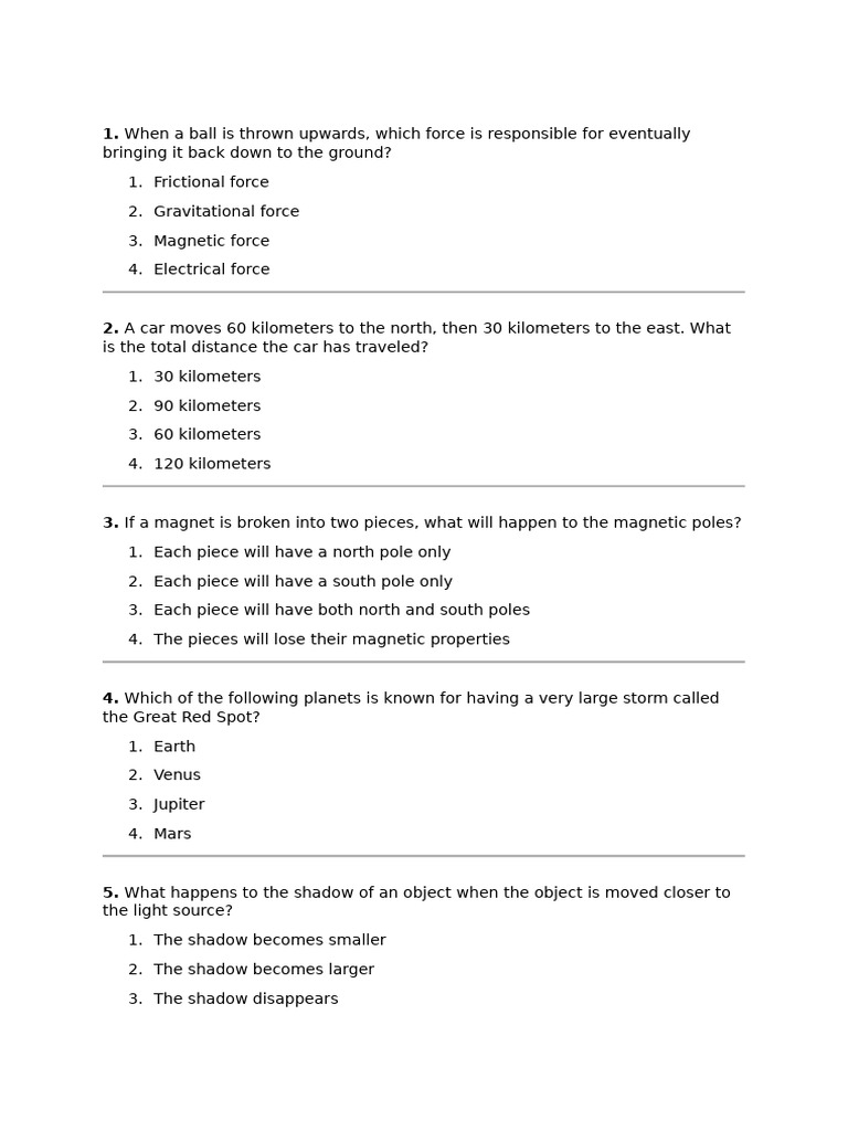 1. Physics Question Bank 180 Questions With Answers | PDF