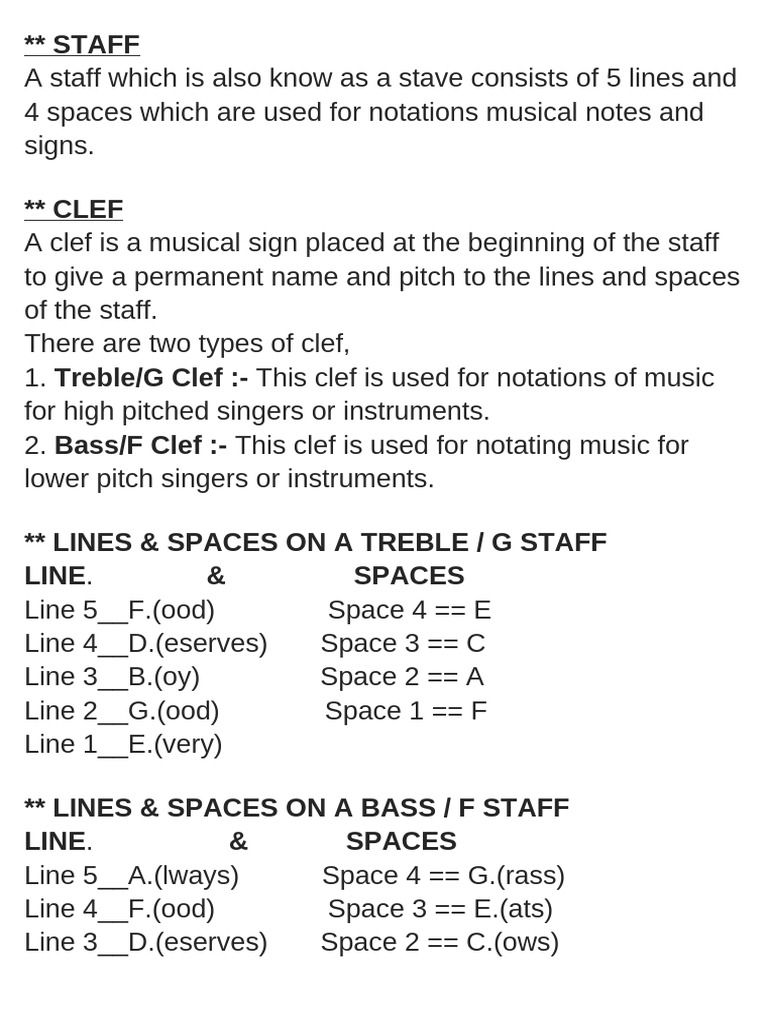 Performance Workshop Note | PDF